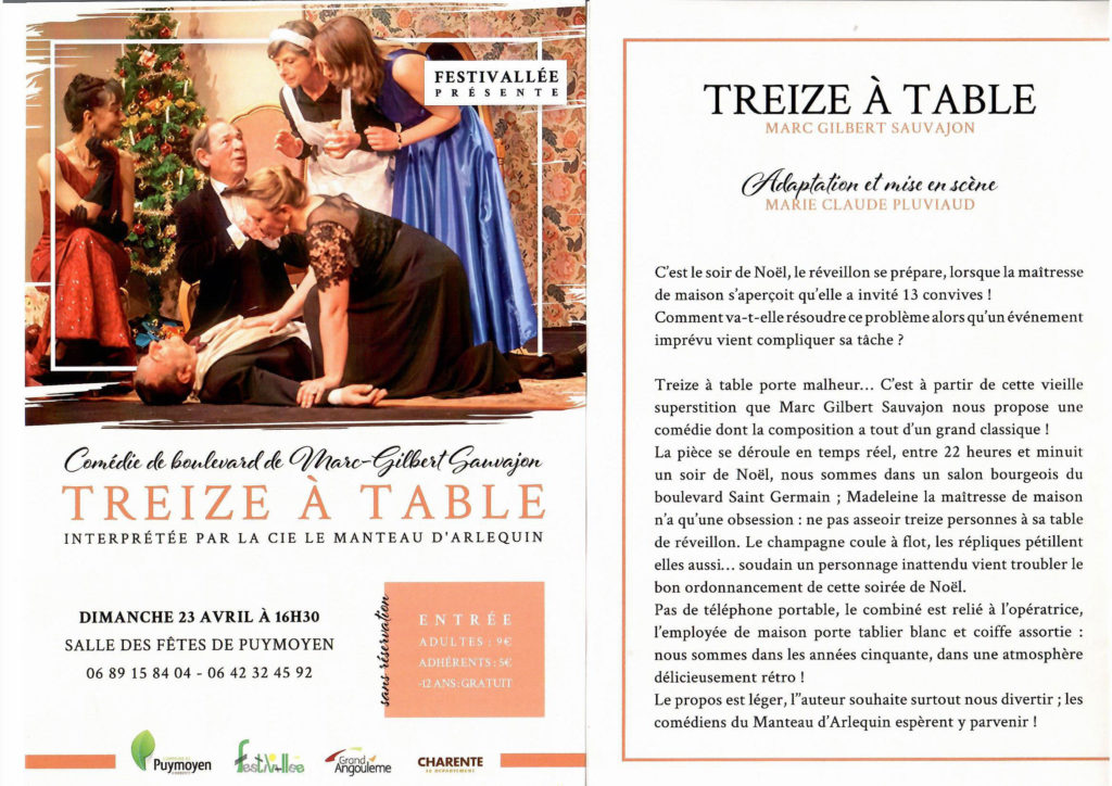 "Treize à table" - Festivallée